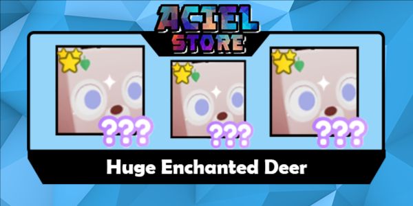 Beli Pet Exclusive Huge Enchanted Deer Pet Simulator X Roblox ...