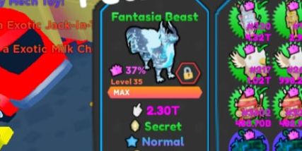 Beli Item Secret Enchant Fantasia Beast MXLVL | Tapping Legends X ...