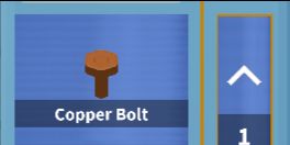 Buy Item 60 Copper Bolts - Islands Island Roblox Roblox 1966264 | itemku