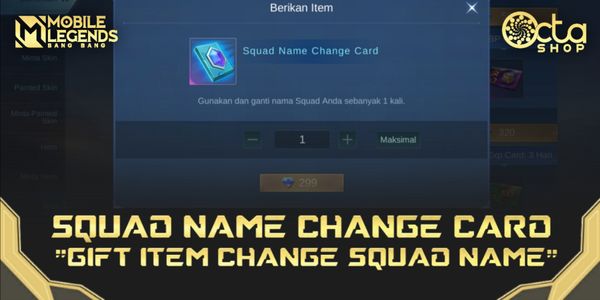 Buy Gift Item 7 Hari Squad Name Change Card Mobile Legends Most Complete And Cheapest Desember buy-gift-item-7-hari-squad-name-change-card-mobile-legends-most-complete-and-cheapest-desember