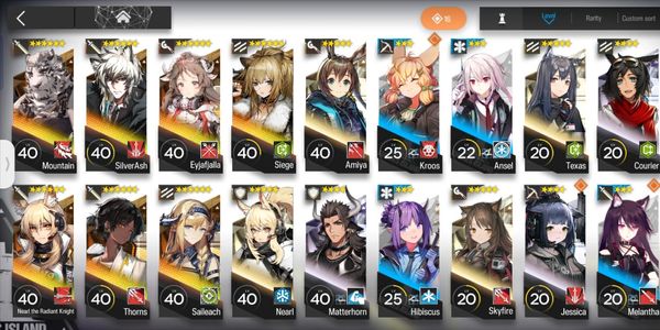 Beli Akun Starter NTR Knight+Meta Arknights Terlengkap dan Termurah ...