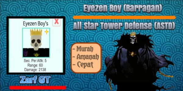 Beli Item Eyezen Boy's (Barragan) | All Star Tower Defense (ASTD ...
