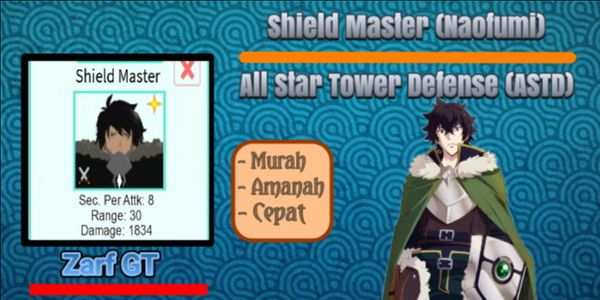 Buy Item Shield Master (Naofumi) | All Star Tower Defense (ASTD) Roblox ...