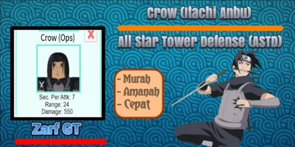 Beli Item Crow (Ops) (Itachi) | All Star Tower Defense (ASTD) Roblox Terlengkap dan Termurah ...