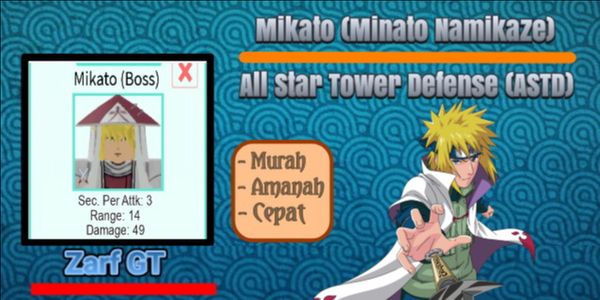 Beli Item Mikato (Boss) (Minato) | All Star Tower Defense (ASTD) Roblox ...