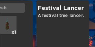 Buy Item Lancer Festival | Lancer - Grand Piece Online (GPO) Roblox ...