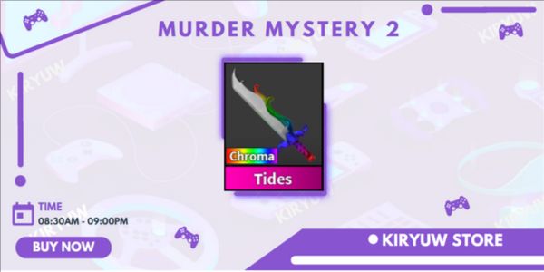 Buy Item Murder Mystery 2 Chroma Tides - MM2 (Murder Mystery 2) Roblox ...
