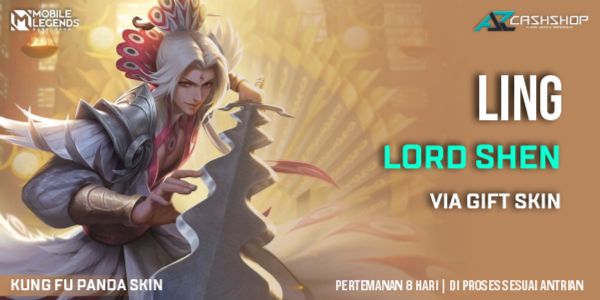 Buy Skin Lord Shen (Kung Fu Panda Skin Ling) Mobile Legends 1937815 ...