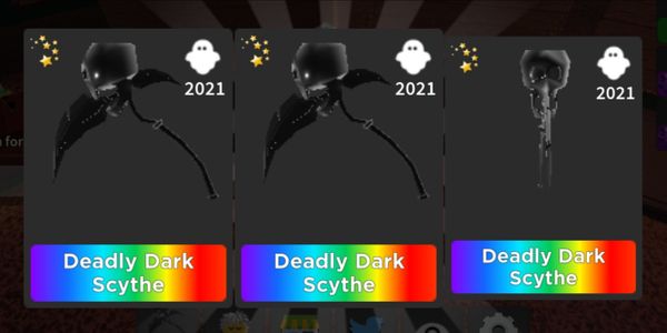 Buy Weapon Deadly Dark Scythe (SURVIVE THE KILLER) Survive The Killer ...