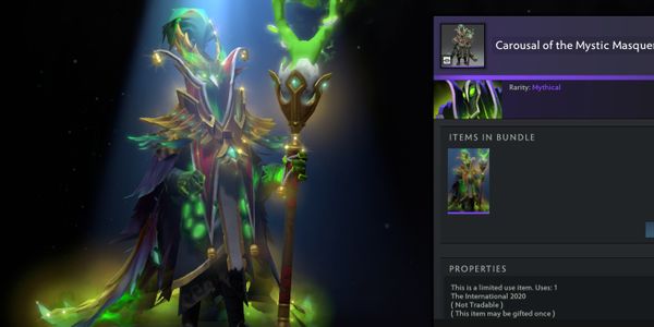 Buy Item Gift Carousal of the Mystic Masquerade (Rubick Set) Dota 2 ...