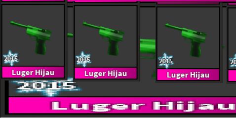 Buy Weapon Green Luger Murder Mystery 2 1992701 | itemku