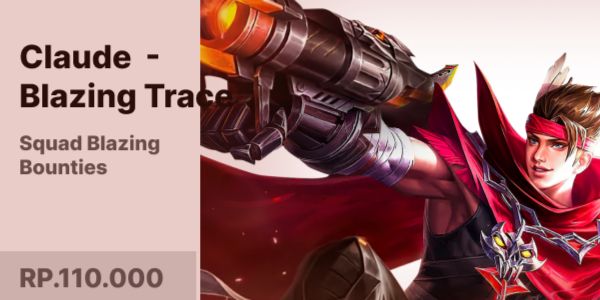 Beli Skin Blazing Trace (Epic Skin Claude) Mobile Legends Terlengkap dan Termurah Juli 2024 ...