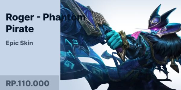 Buy Skin Phantom Pirate Mobile Legends 2006331 | itemku