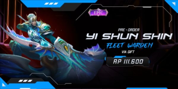 Beli Skin Fleet Warden (Epic Skin YSS) Mobile Legends Terlengkap dan ...