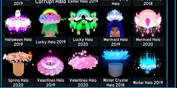 Buy Item All Royale High Halos!! Roblox 2006968 | itemku