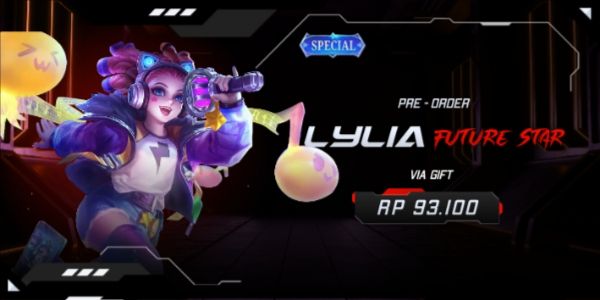 Buy Skin Future Star (Special Skin Lylia) Mobile Legends 1844840 | itemku