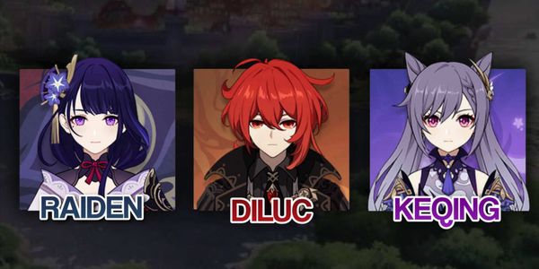 Beli Akun Akun Starter Raiden Shogun Baal + Keqing + Diluc Server ASIA ...