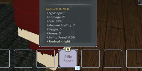 Beli Item Rifle Spear Umbral Knight | Deepwoken Roblox Terlengkap dan ...