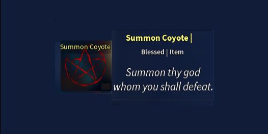 Beli Item Summon Coyote - Anime Story Roblox Terlengkap dan Termurah ...