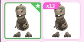 Buy Pet Skele-Rex Skele Rex Pet adopt me Adopt Me Trading Hub 982205 ...