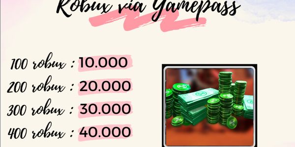 Beli Robux 5 Hari 100 Robux Roblox Terlengkap dan Termurah Oktober 2024 1996207 | itemku