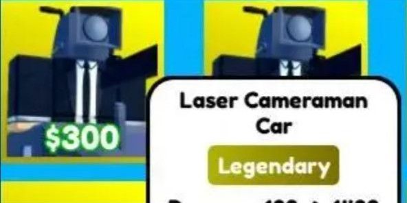 Buy Cameraman Legendary Laser Cameraman Car | Toilet Tower Defense ...