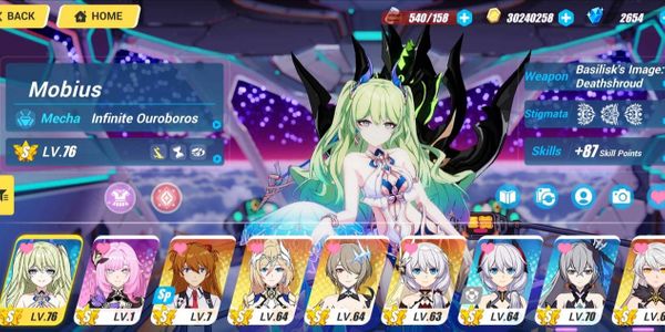 Beli Akun Server SEA HI3 SEA | PRE-LOGIN MOBIUS FULLSET +COSU +DEA2/4WP ...