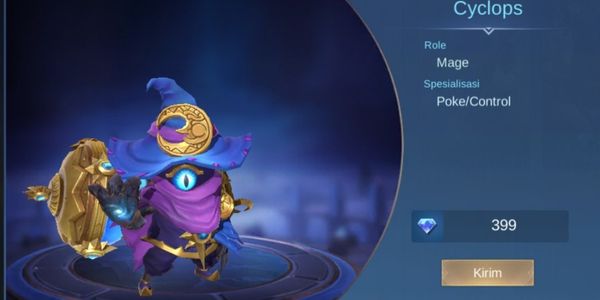 Buy Gift Hero Cyclops (Mage) Mobile Legends 2534310 | itemku