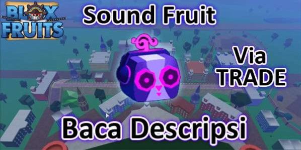 Beli Fruit Sound Fruit | Blox fruit (Via trade) Blox Fruits Roblox ...