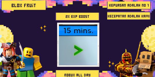 Buy Gamepass 2x EXP Boosts (15 Menit) Blox Fruits Roblox 2541486 ...