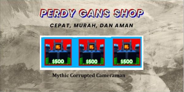 Buy Cameraman Mythic - Corrupted Cameraman - Toilet Tower Defense TTD ...