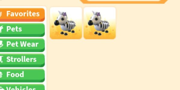 Beli Item Zebra - Adopt Me (Congs Speed) Roblox Terlengkap dan Termurah ...