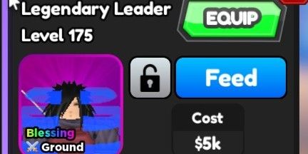 Beli Item Legendary Leader (MADARA) (LV 175 MAX) - All Star Tower ...