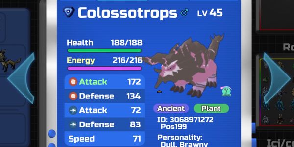 Buy Item Loomian legacy GAMMA collostrops RBL 2520168 | itemku