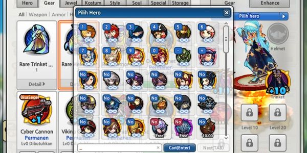 Beli Akun Akunn Lost Saga Orign Valofe Muraah Meriahh Herper Ramai Lost ...