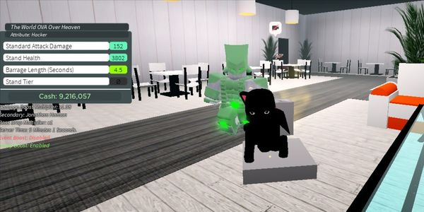 Buy Item The World OVA Oveheaven Hacker-Stand upright Roblox 2521647 ...