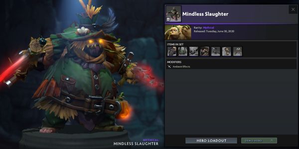 Beli Item Gift Mindless Slaughter (Bundle Pudge Collector's Cache TI 10 ...