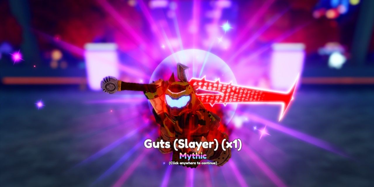 Beli Item Skin Mythic Guts (Slayer) Anime Adventure Roblox Terlengkap ...