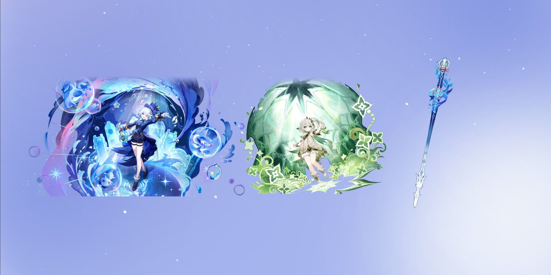 Beli Akun Akun Furina Nahida Splendor of Tranquil Waters Starter Male ...