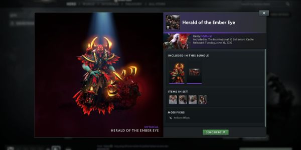 Buy Item Gift Herald of the Ember Eye (Bundle Grimstroke Collector's ...