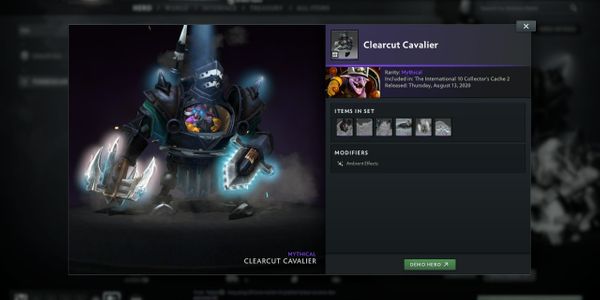 Buy Item Gift Clearcut Cavalier (Bundle Timbersaw Collector's Cache TI ...