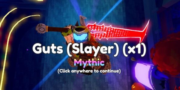 Beli Skin Guts (Slayer) Mythic Skin | Anime Adventure Anime Adventures ...