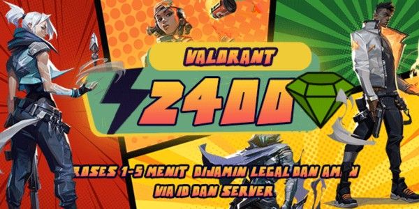 Beli Top Up 2400 Points Valorant Terlengkap dan Termurah Oktober 2024 ...