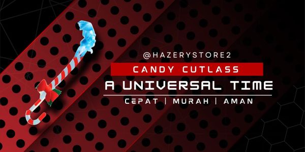 Beli Item A Universal Time (AUT) - Candy Cutlass [ seasonal ] RBL ...