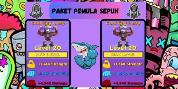 Buy Item PET MUSCLE LEGEND (COOL GUY LARRY) Roblox 2564673 | itemku
