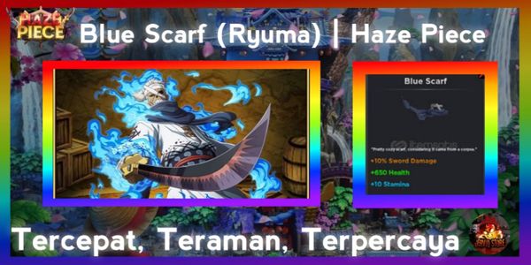 Buy Item Blue Scarf (Ryuma) | Haze Pieces RBL 2568650 | itemku