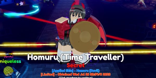 Buy Unit Homuru(Time Traveler) EVO - Anime Adventures Anime Adventures ...