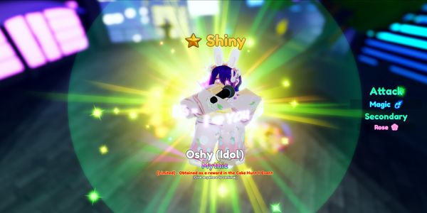 Buy Item Shiny Oshy ( Idol / Evo ) | Anime Adventure | RBL RBL 2572448 ...