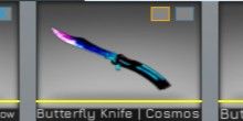 Beli Item Butterfly knife Cosmos | Counter Blox RBL Terlengkap dan Termurah Februari 2025 ...