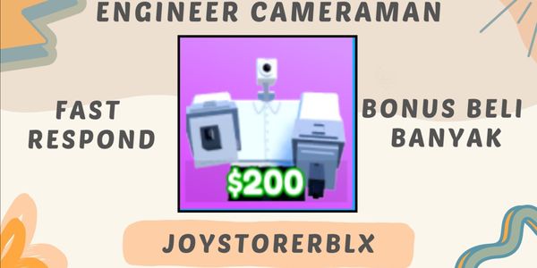 Buy Cameraman (Exclusive) Engineer Cameraman | Toilet Tower Defense ...